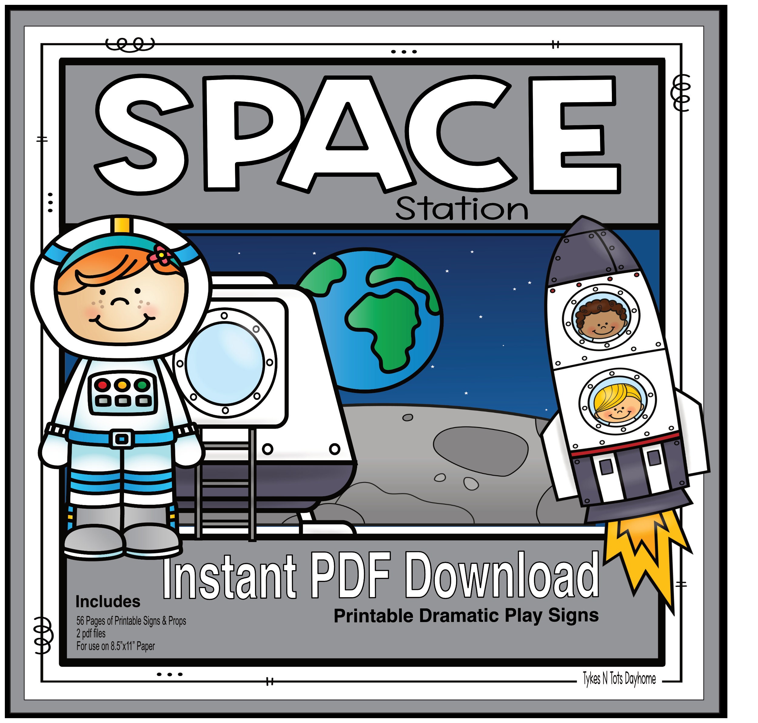 Space Station Dramatic Play - Etsy