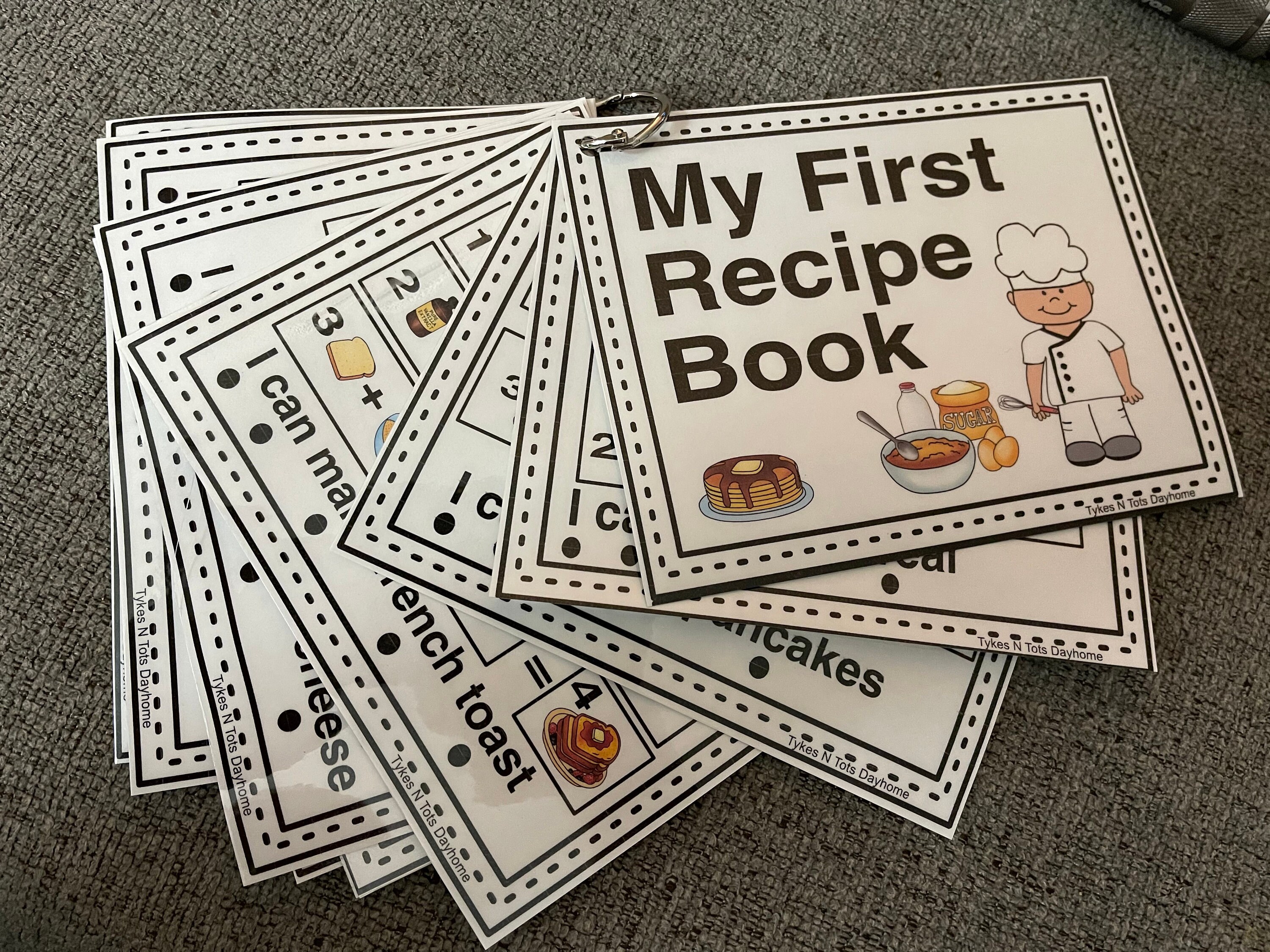 My First Cook Book - Etsy