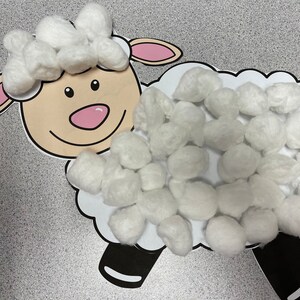 Mary Had A Little Lamb - Preschoool Theme Activity - Etsy