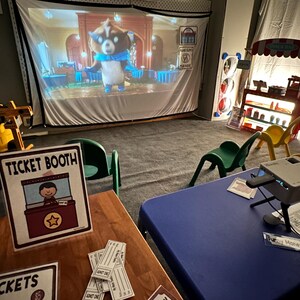 Show Time Movie Theatre Dramatic Play - Etsy