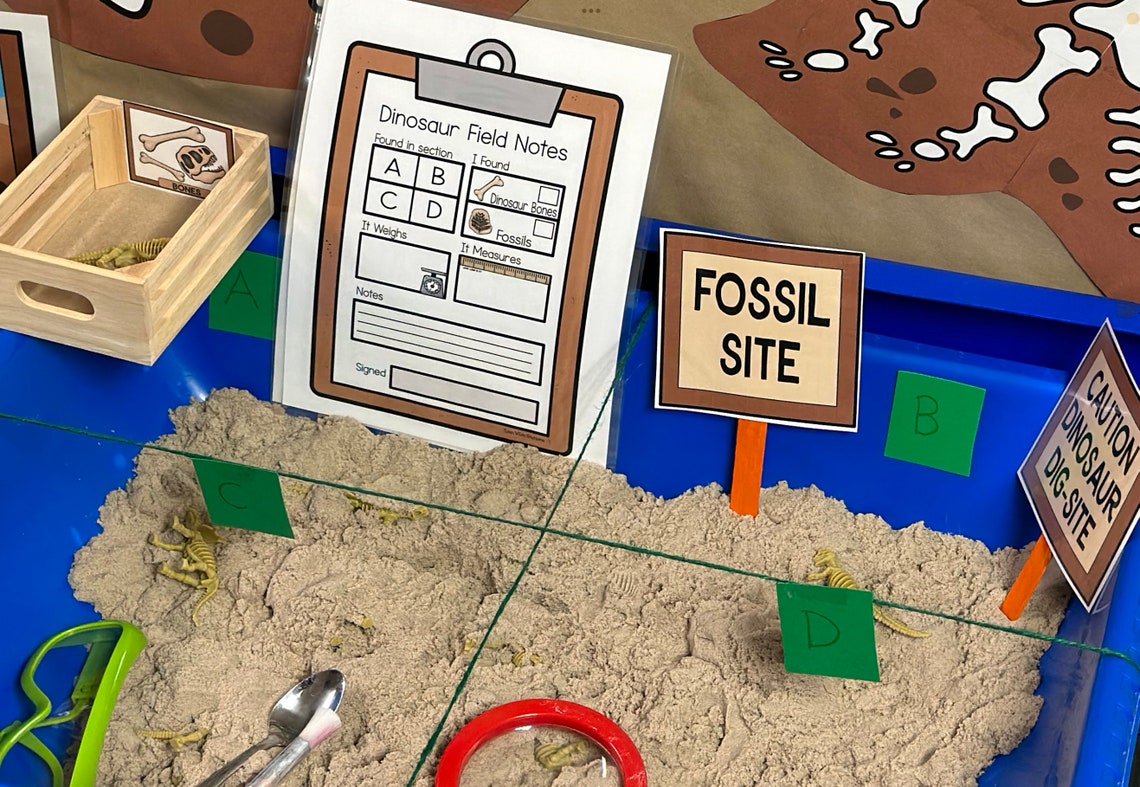 Dinosaur Dig Dramatic Play Theme - Etsy