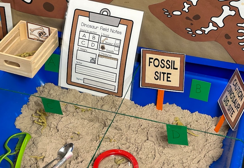 Dinosaur Dig Dramatic Play Theme - Etsy