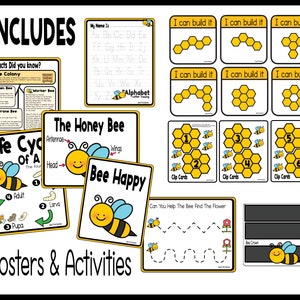 Beekeeper Dramatic Play Printable Signs & Props - Etsy