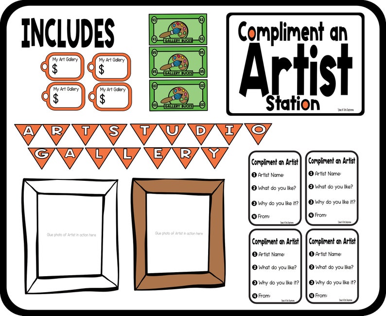Art Studio / Art Gallery Dramatic Play - Etsy