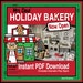 Mrs Claus Holiday Bakery Dramatic Play - Etsy