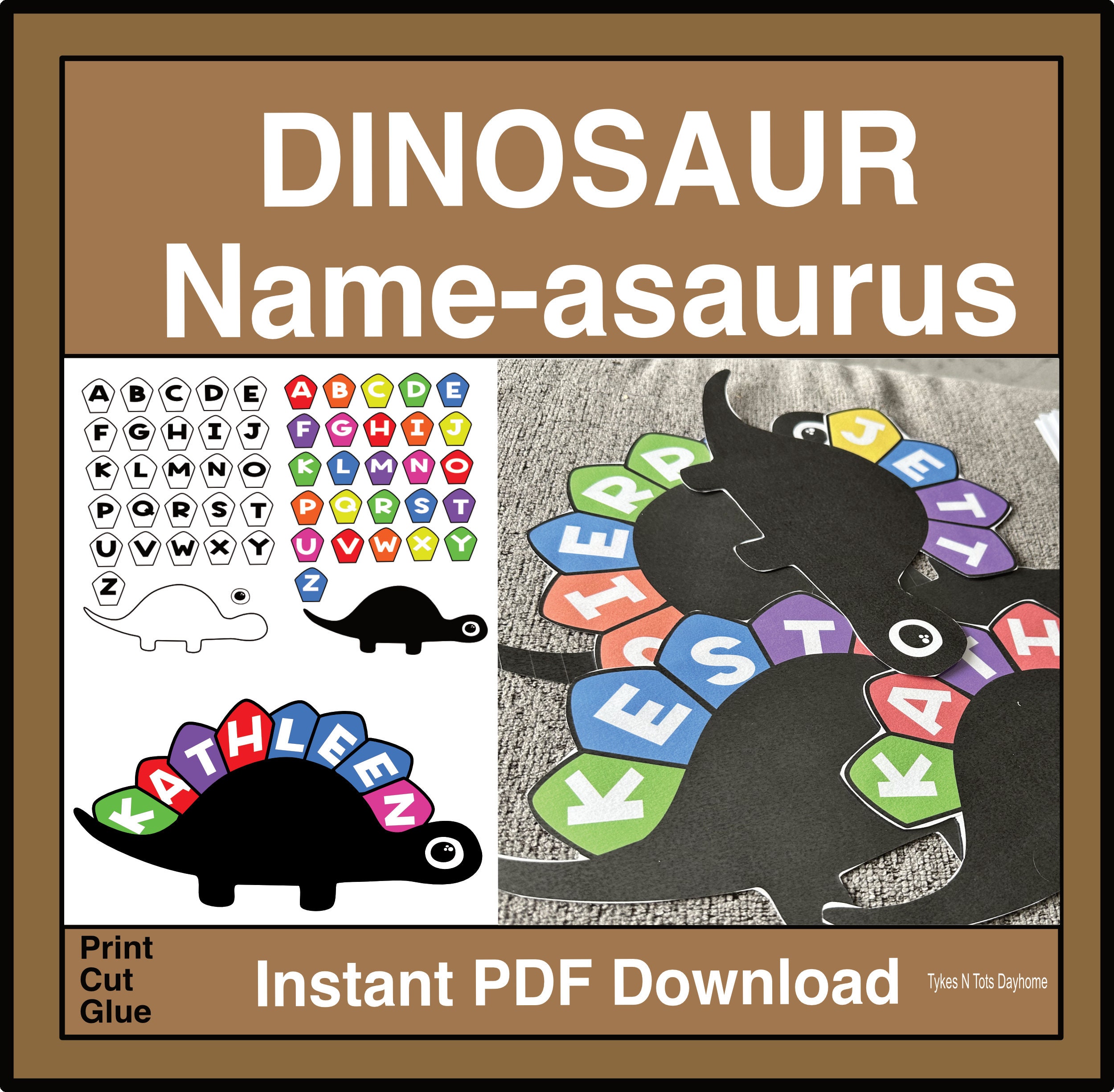 Dinosaur Name-asaurus - Etsy