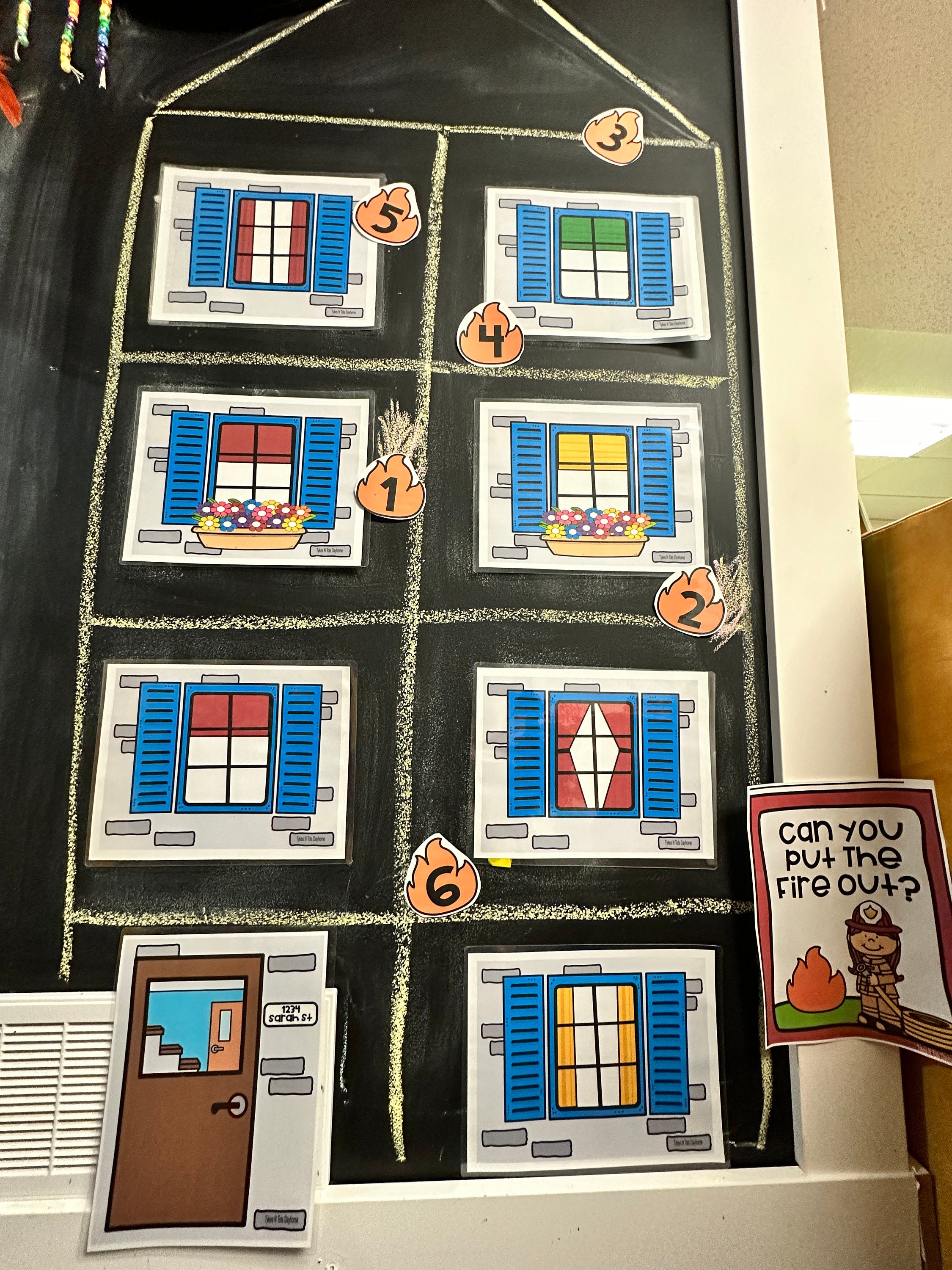 Can You Put the Fire Out - Preschool Fire Fighter Activity - Etsy