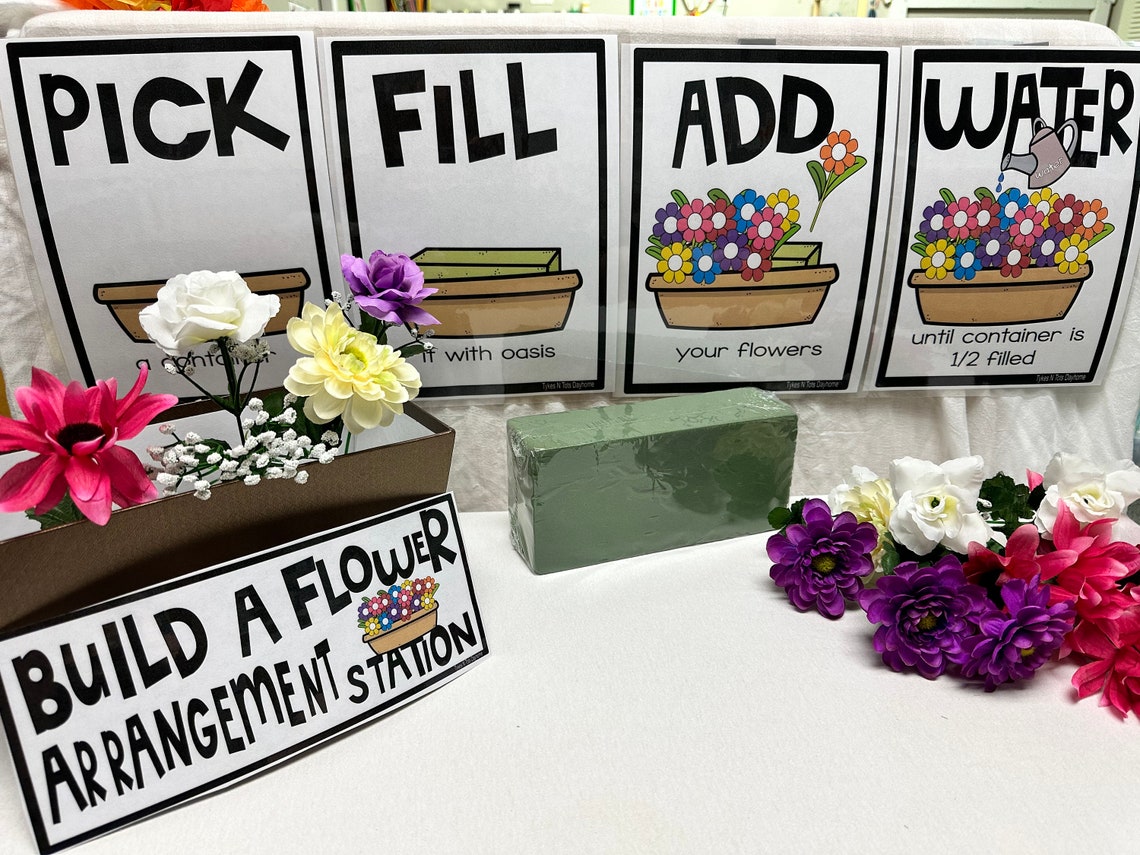 My Flower Shop Dramatic Play - Etsy