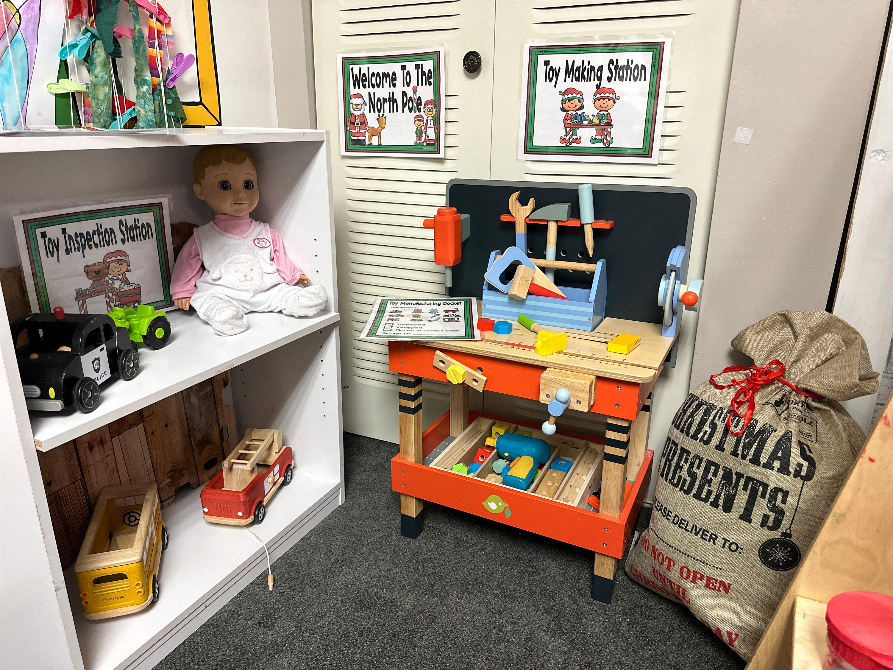 Santa’s Workshop Dramatic Play - Etsy