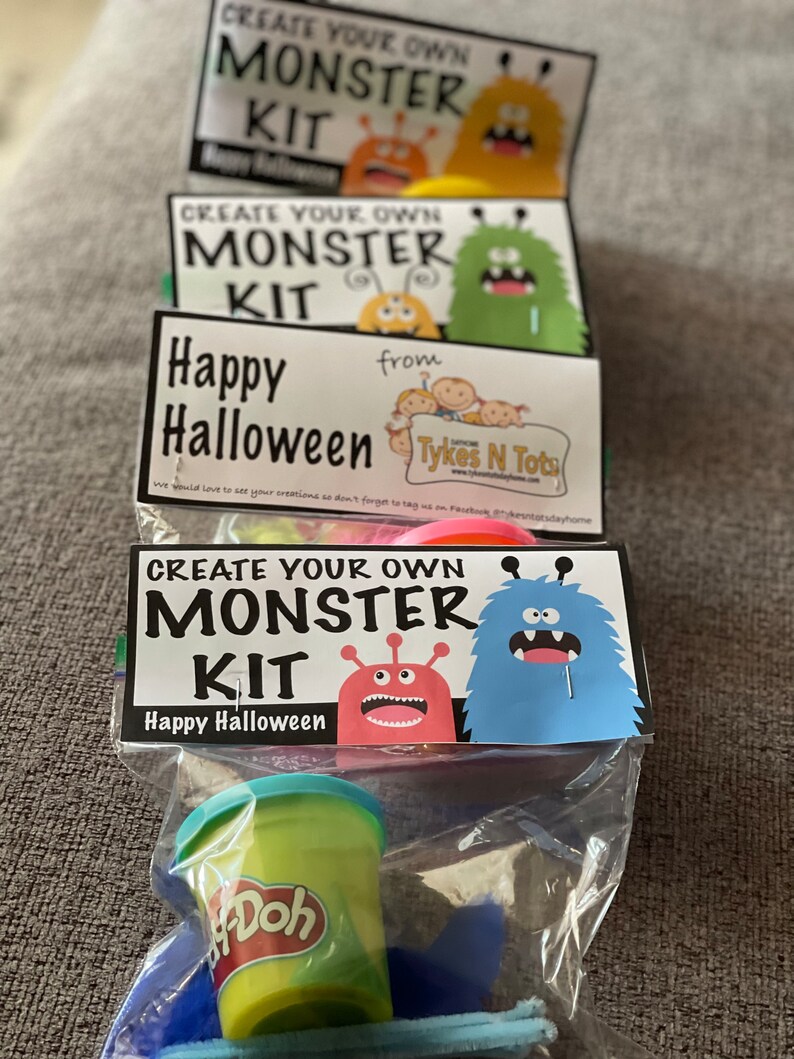 Create a Monster Kit Bag Topper - Etsy