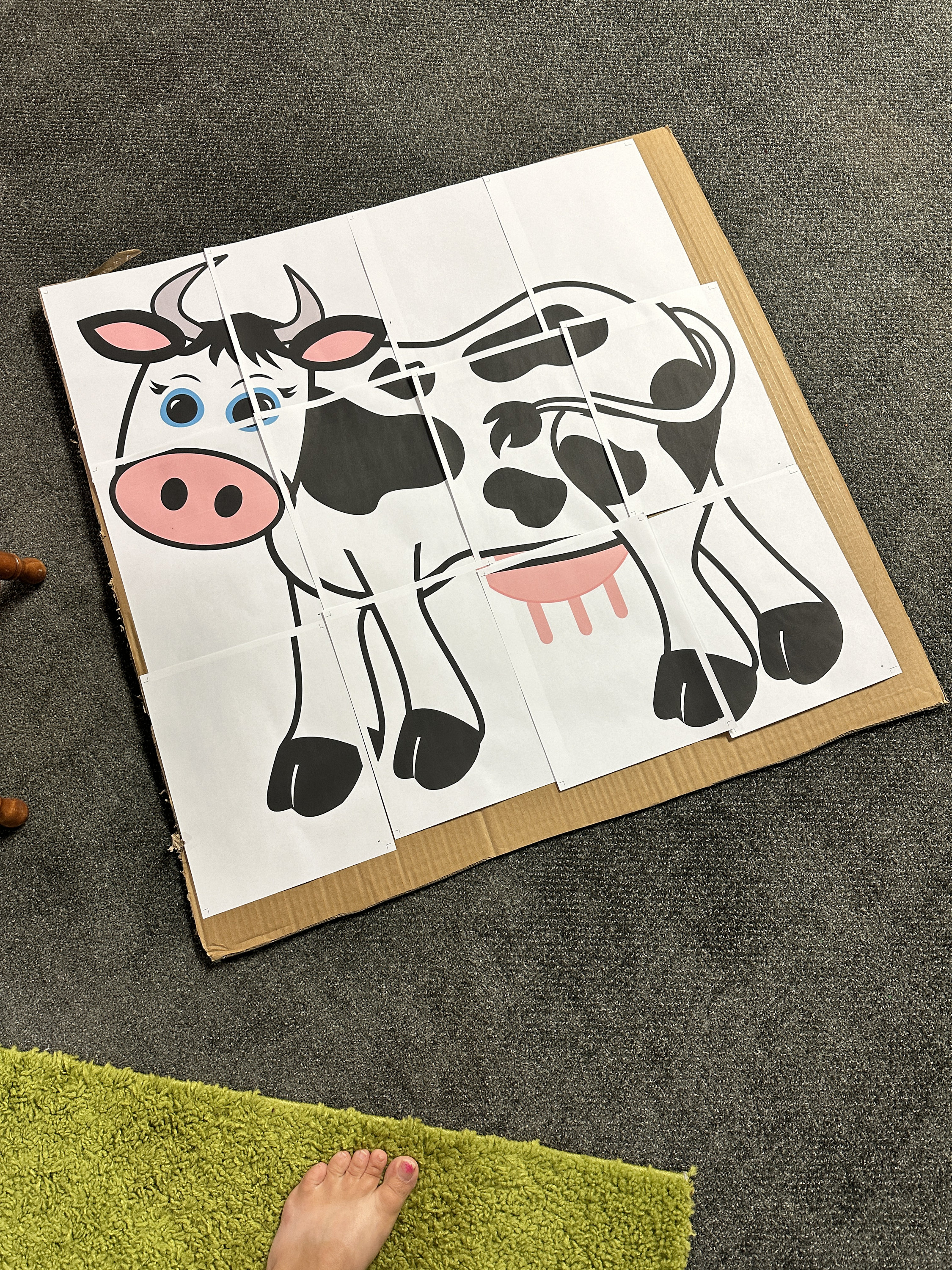 Down on the Farm - Poster Milking Cow - Etsy