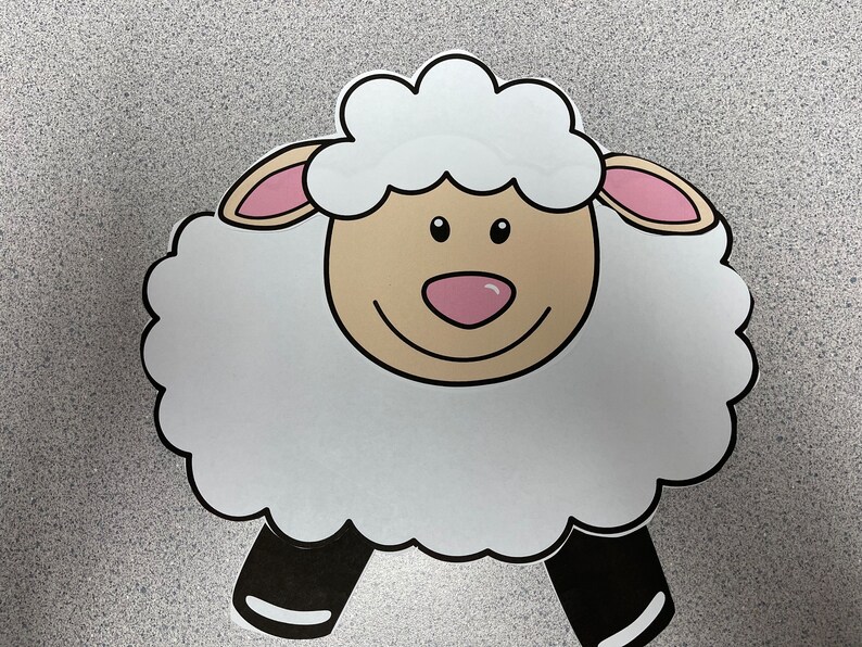 Mary Had A Little Lamb - Preschoool Theme Activity - Etsy
