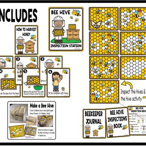 Beekeeper Dramatic Play Printable Signs & Props - Etsy