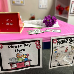 My Flower Shop Dramatic Play - Etsy