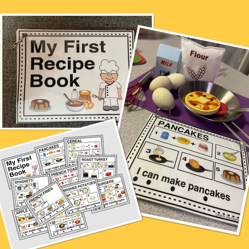 My First Cook Book - Etsy