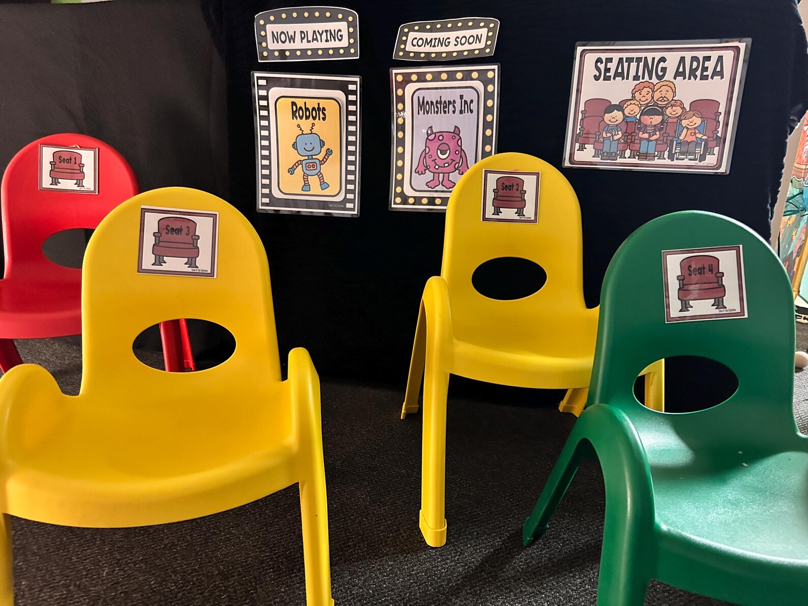 Show Time Movie Theatre Dramatic Play - Etsy