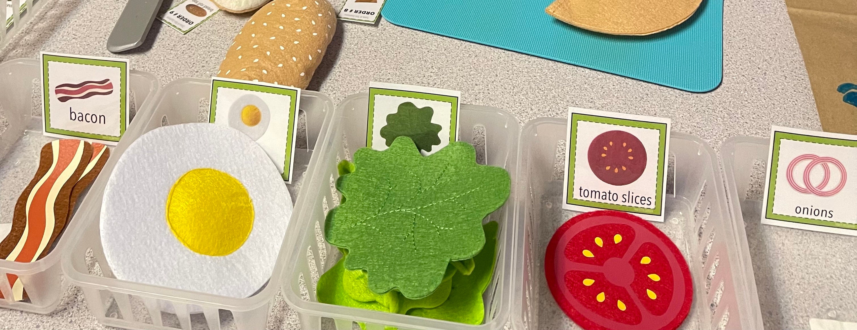 Printable Food Labels for Can You Build a Sandwich - Etsy