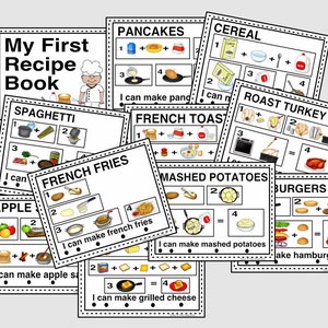 My First Cook Book - Etsy