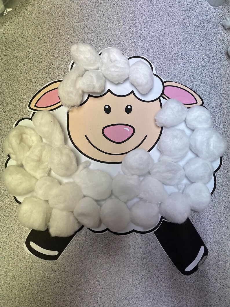 Mary Had A Little Lamb - Preschoool Theme Activity - Etsy