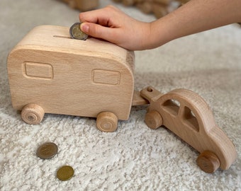 Wooden Toy Caravan - Etsy