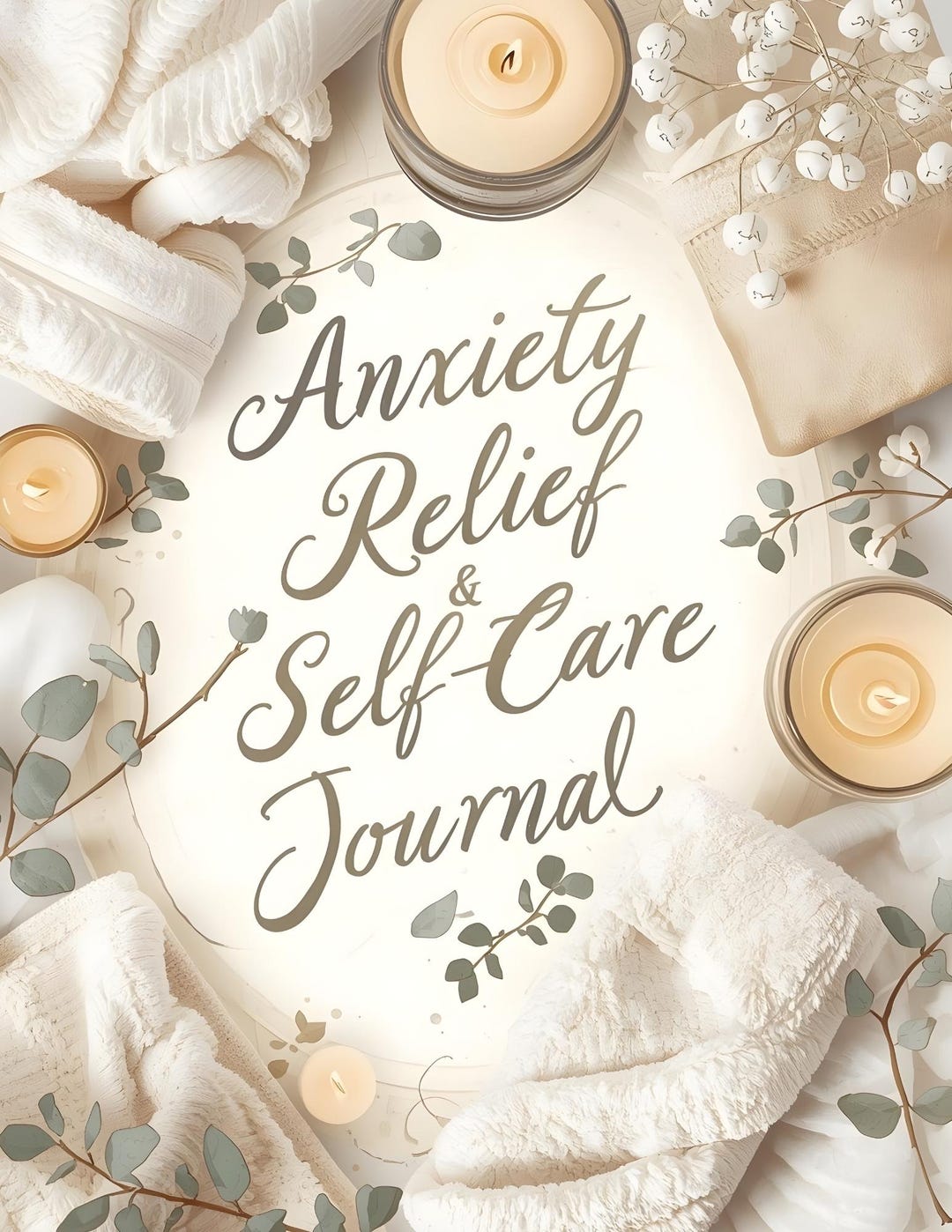Calming Anxiety Journal Printable | Gentle Self-care & Mindfulness ...