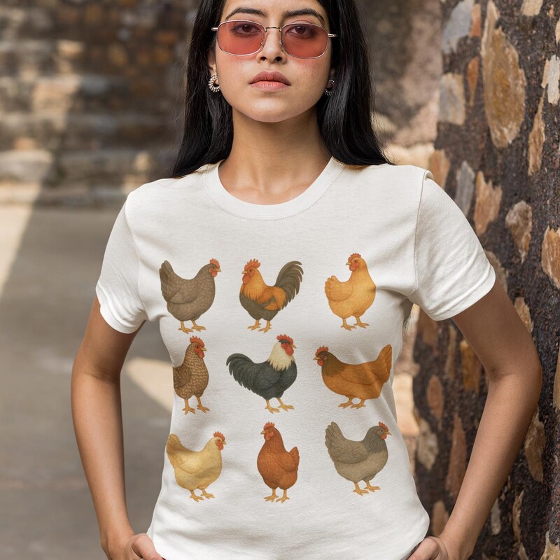 Chicken Breeds Poster - Etsy
