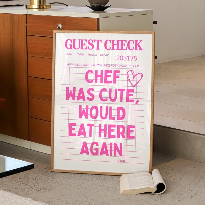 Chef Was Cute - Etsy