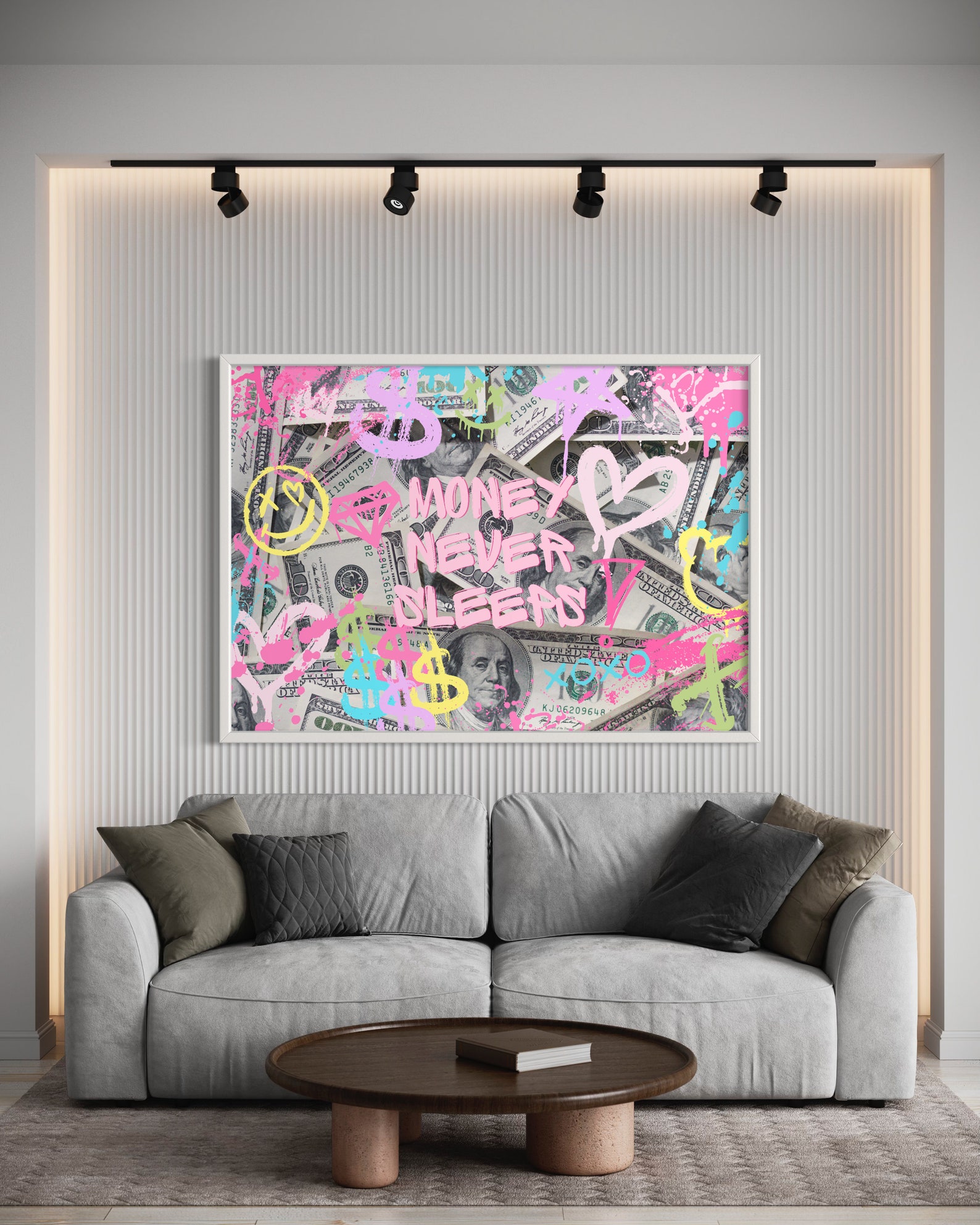 Graffiti Wall Art, Preppy Room Decor, Urban Wall Art, Preppy Art Print ...