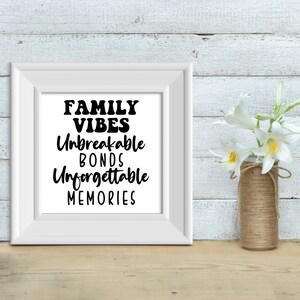 Family Vibes Svg, Family SVG, Family Reunion SVG, Family Gathering SVG ...