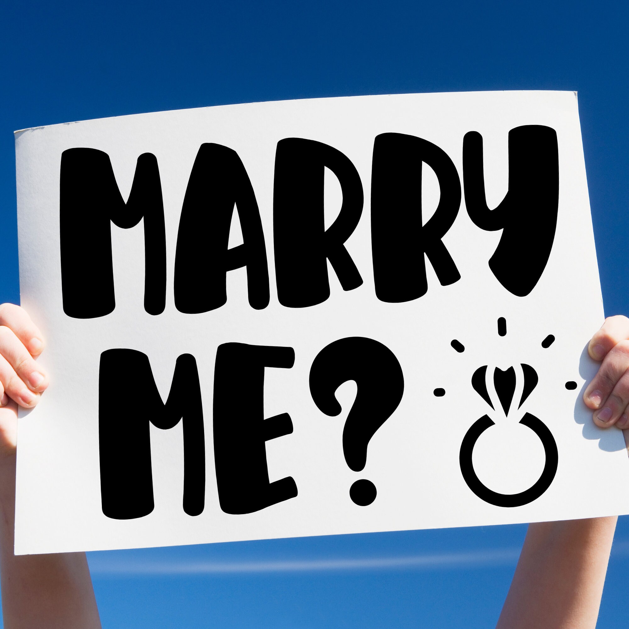 Marry Me Svg, Proposal Svg, Engagement Designs, Digital Files Svg, SVG ...