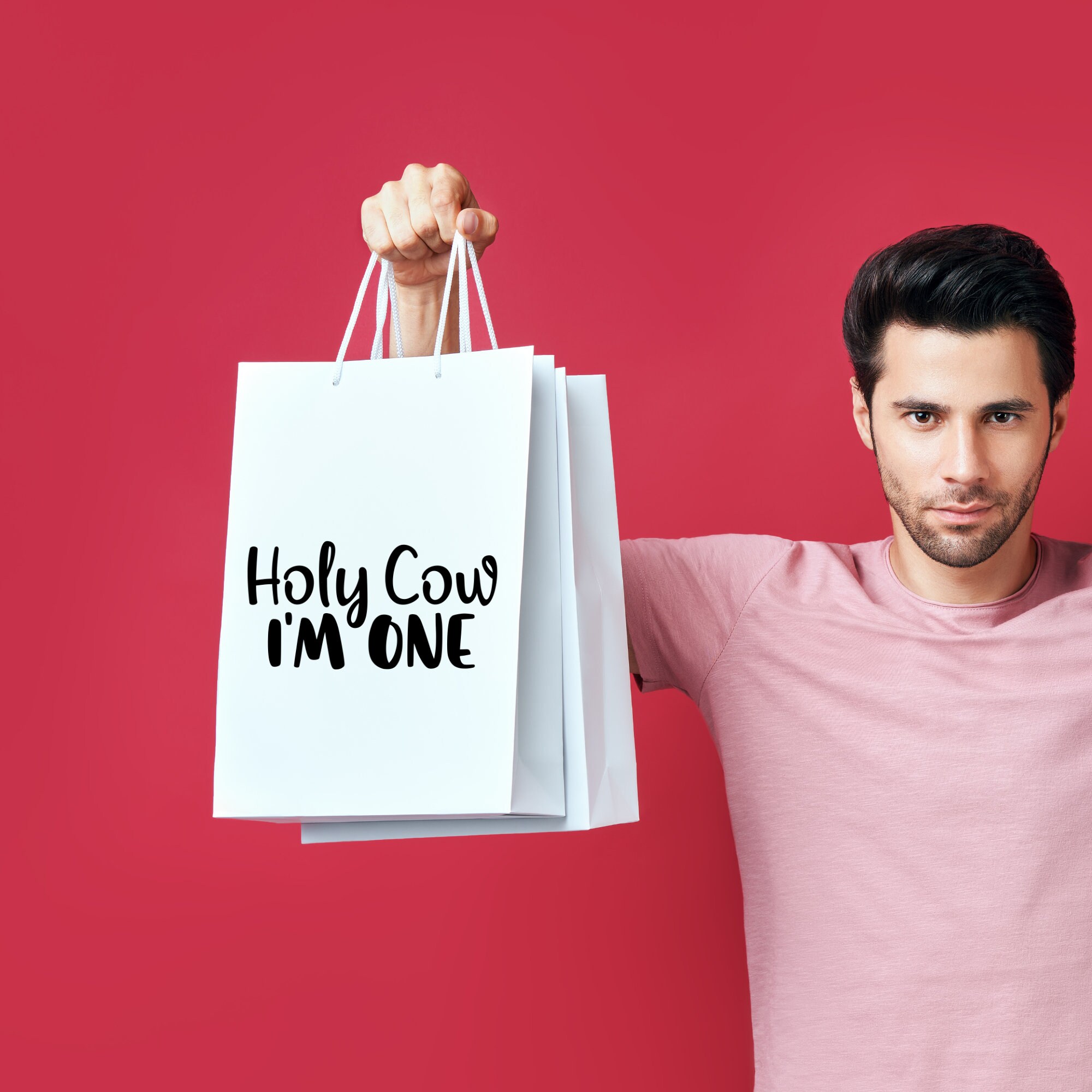 Holy Cow Im One SVG, Holy Cow I'm One Png, Digital Download, Digital ...