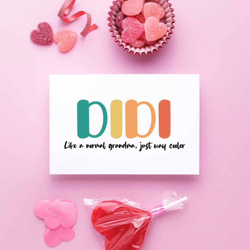 Didi SVG, Didi Cut File, Didi Design, Grandma SVG, Gift for Didi ...