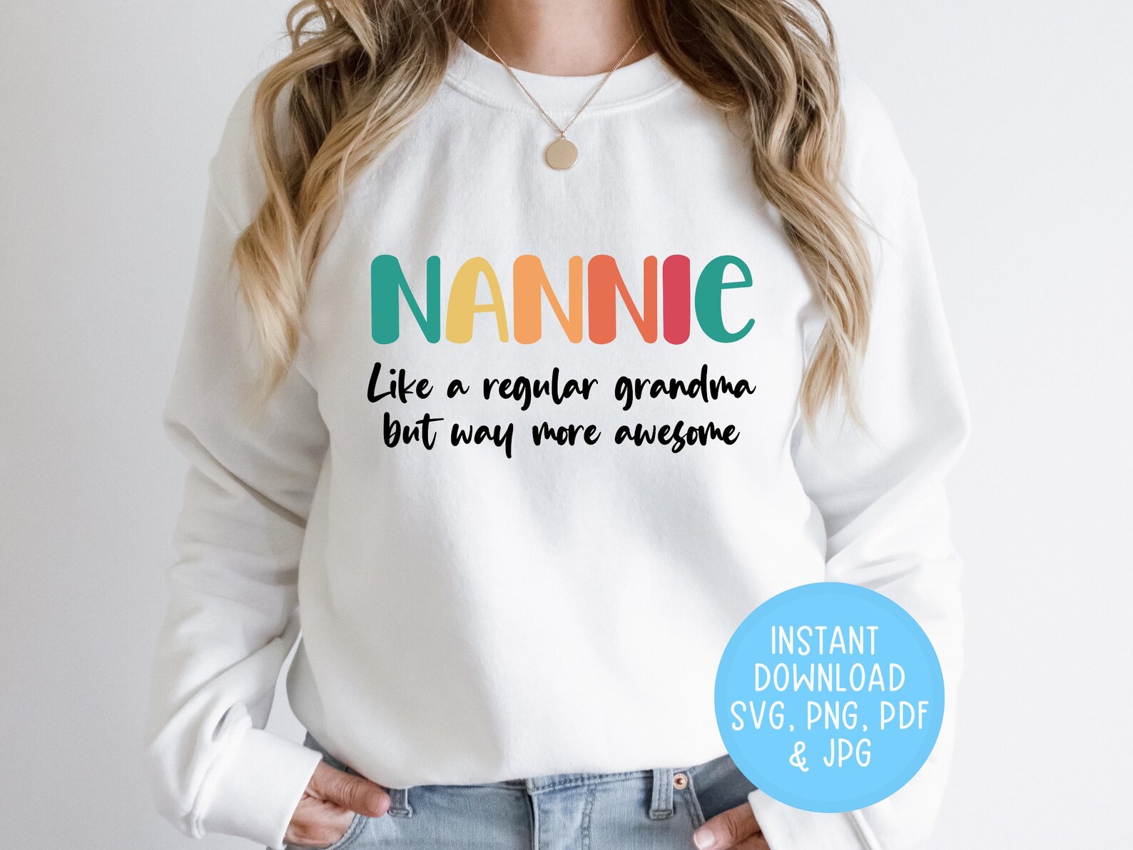 Nannie SVG, Nannie PNG, Nannie Grandma Gifts, Nannie Design, Gift for ...