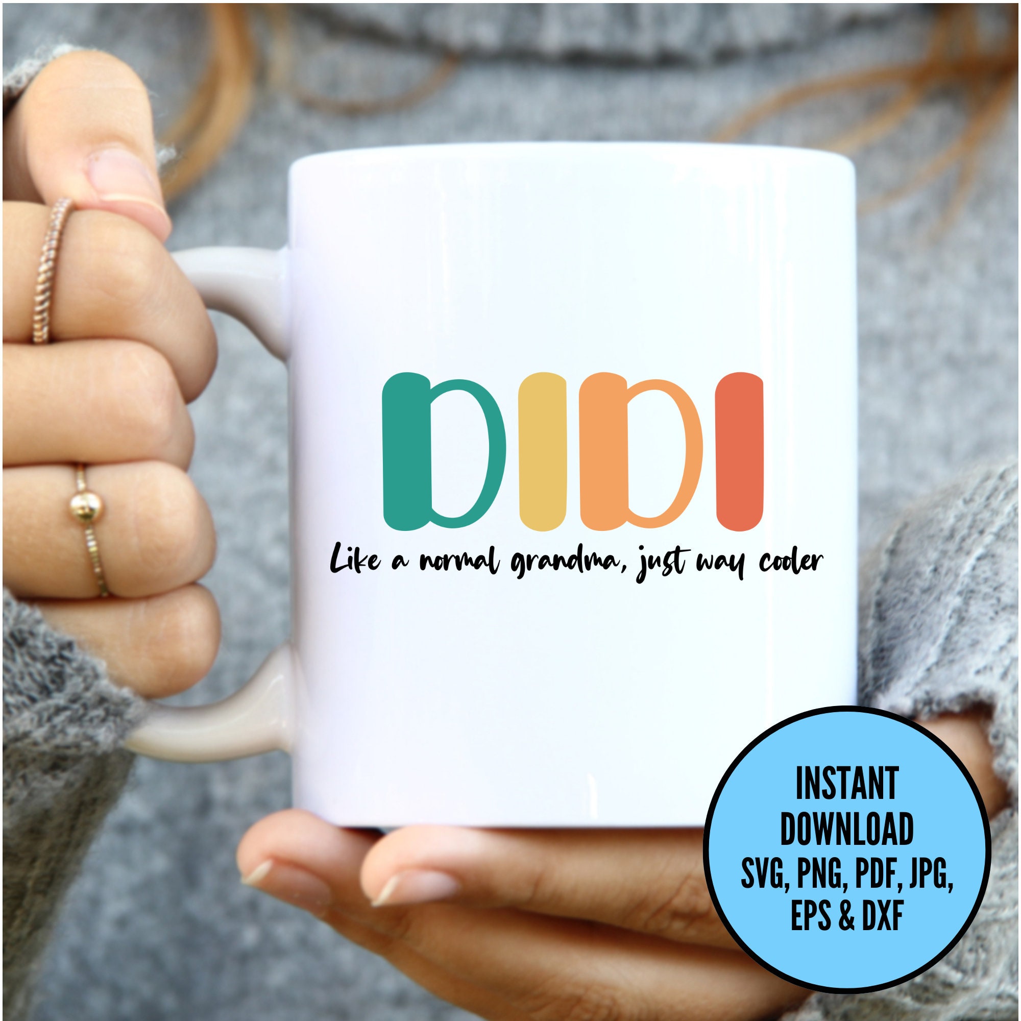 Didi SVG, Didi Cut File, Didi Design, Grandma SVG, Gift for Didi ...