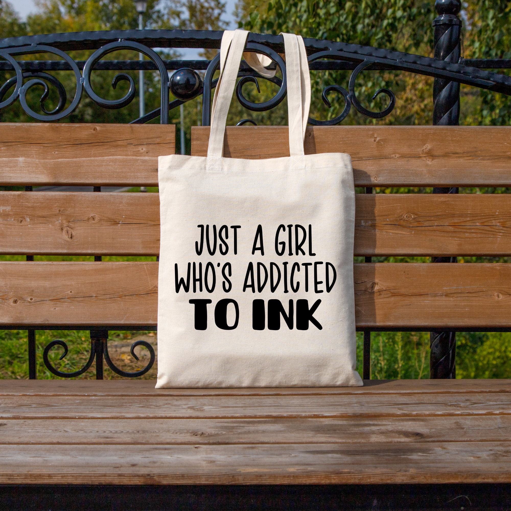 Just A Girl Who's Addicted to Ink Svg, Tattoo Svg, Tattooist Digital ...