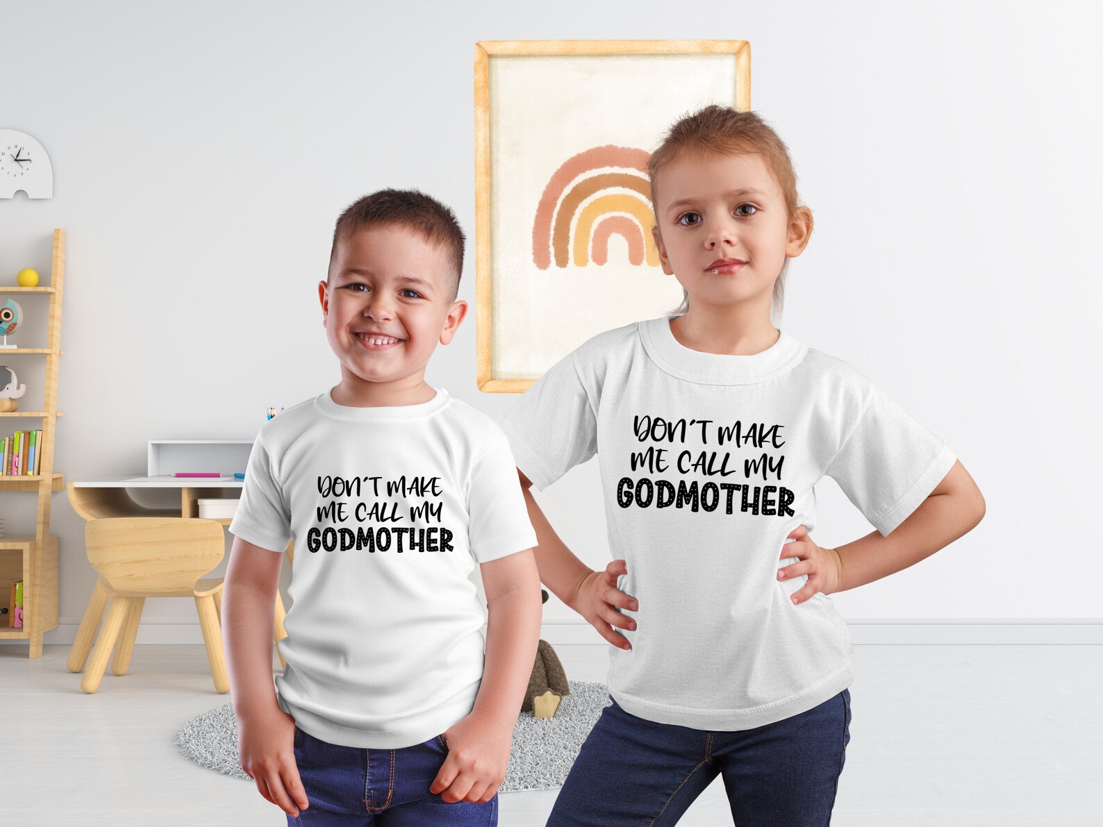 Don't Make Me Call My Godmother Svg, Gift From Godmother, Goddaughter ...
