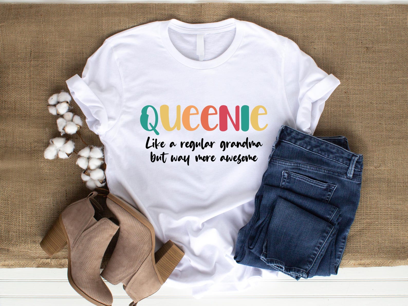 Queenie SVG, Queenie Grandma Gifts, Queenie PNG, Queenie Design ...