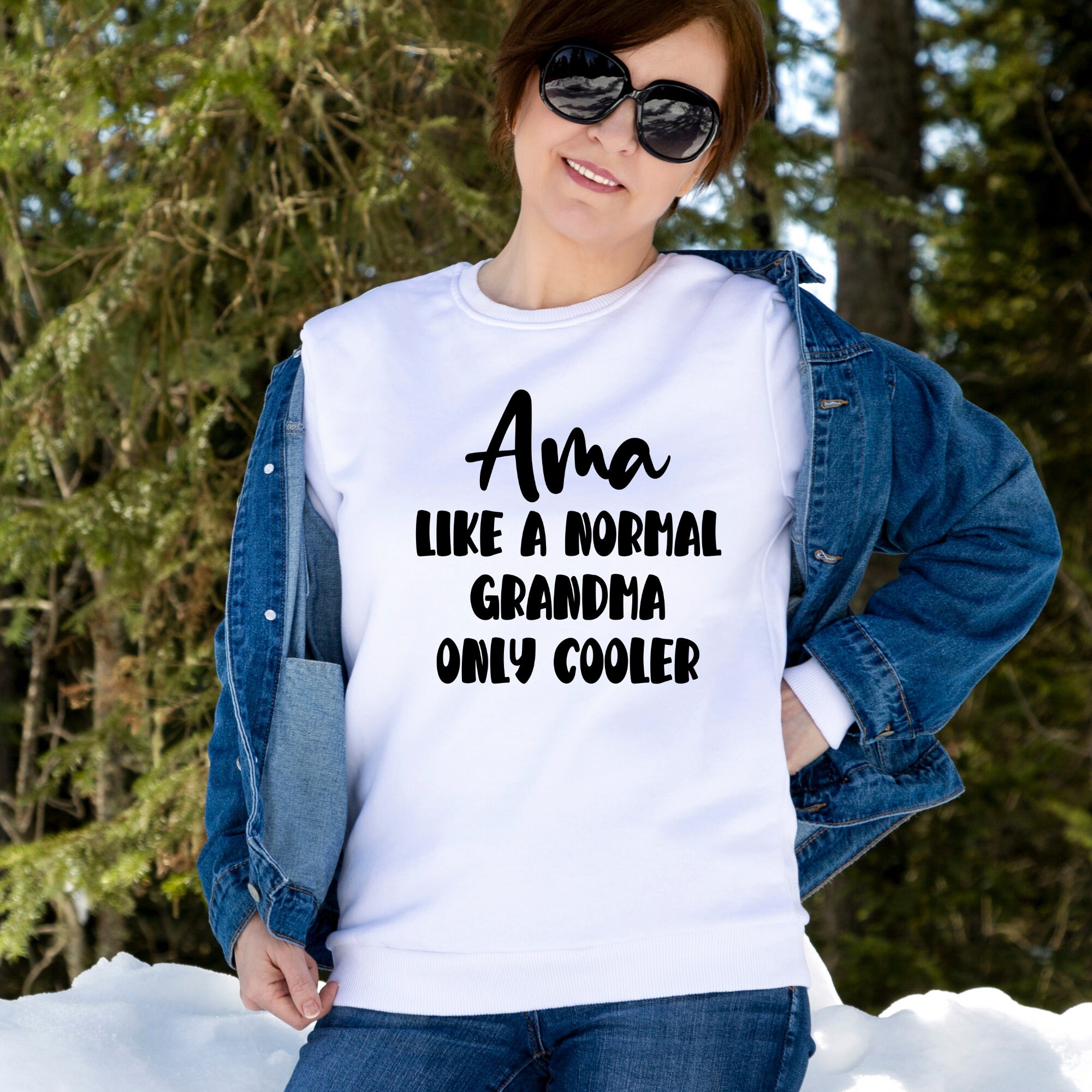 Ama Svg, Ama Like A Normal Grandma Only Cooler Svg, Digital Files Svg ...