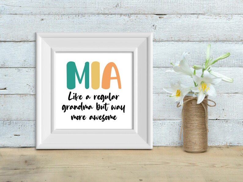 Mia SVG, Mia Gifts, Mia Cut File, Mia Design, Gift for Mia, Cricut ...