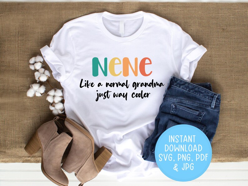 Nene SVG, Nene PNG, Nene Grandma Gifts, Nene Design, Gift for Nene ...