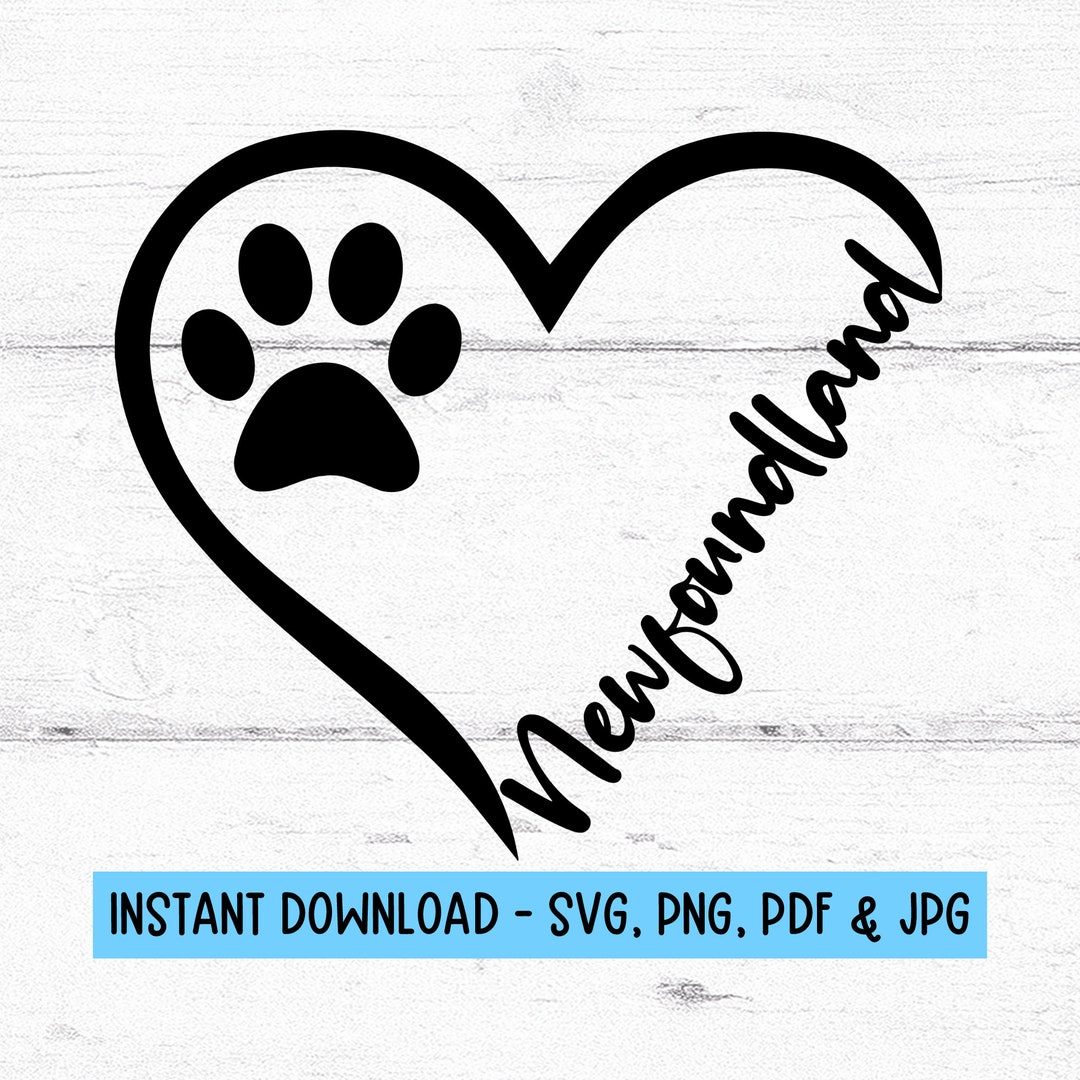 Newfoundland Svg, Newfoundland Mom Svg, Digital Files Svg, Newfoundland ...
