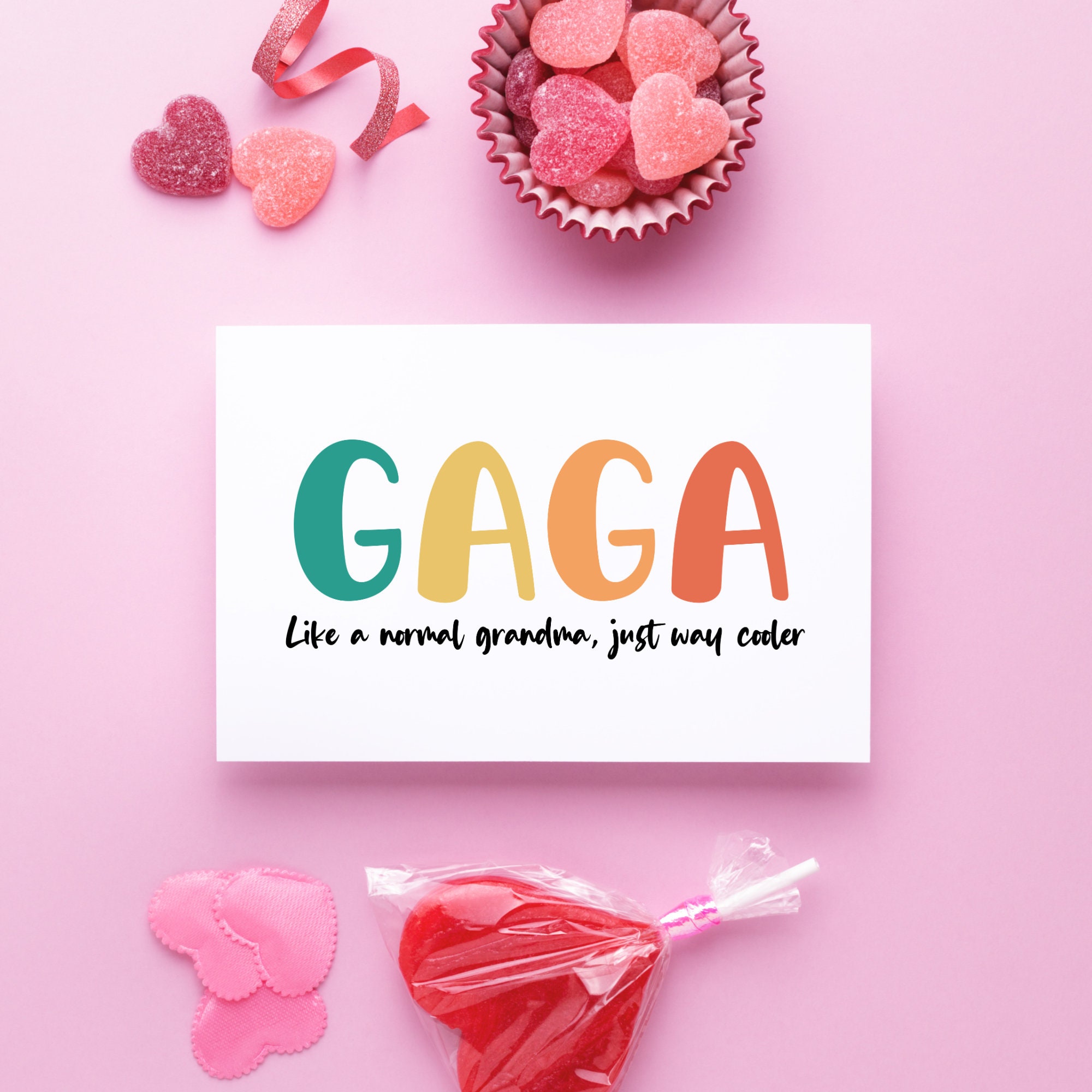 Gaga SVG, Gaga Cut File, Gaga Design, Grandma SVG, Gift for Gaga ...