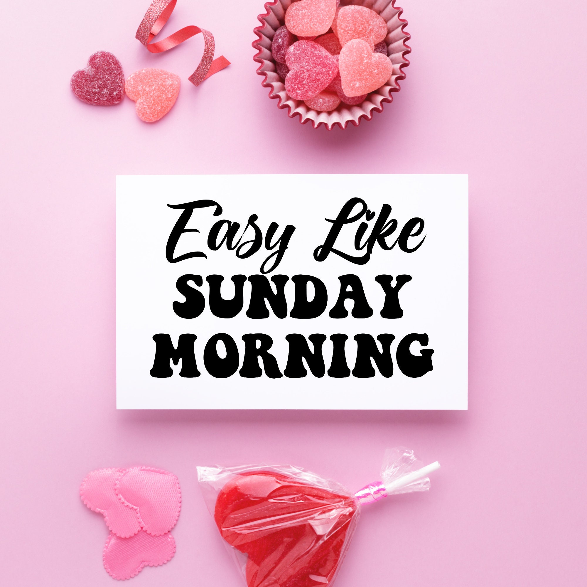 Easy Like Sunday Morning SVG Easy Like Sunday Morning Png - Etsy