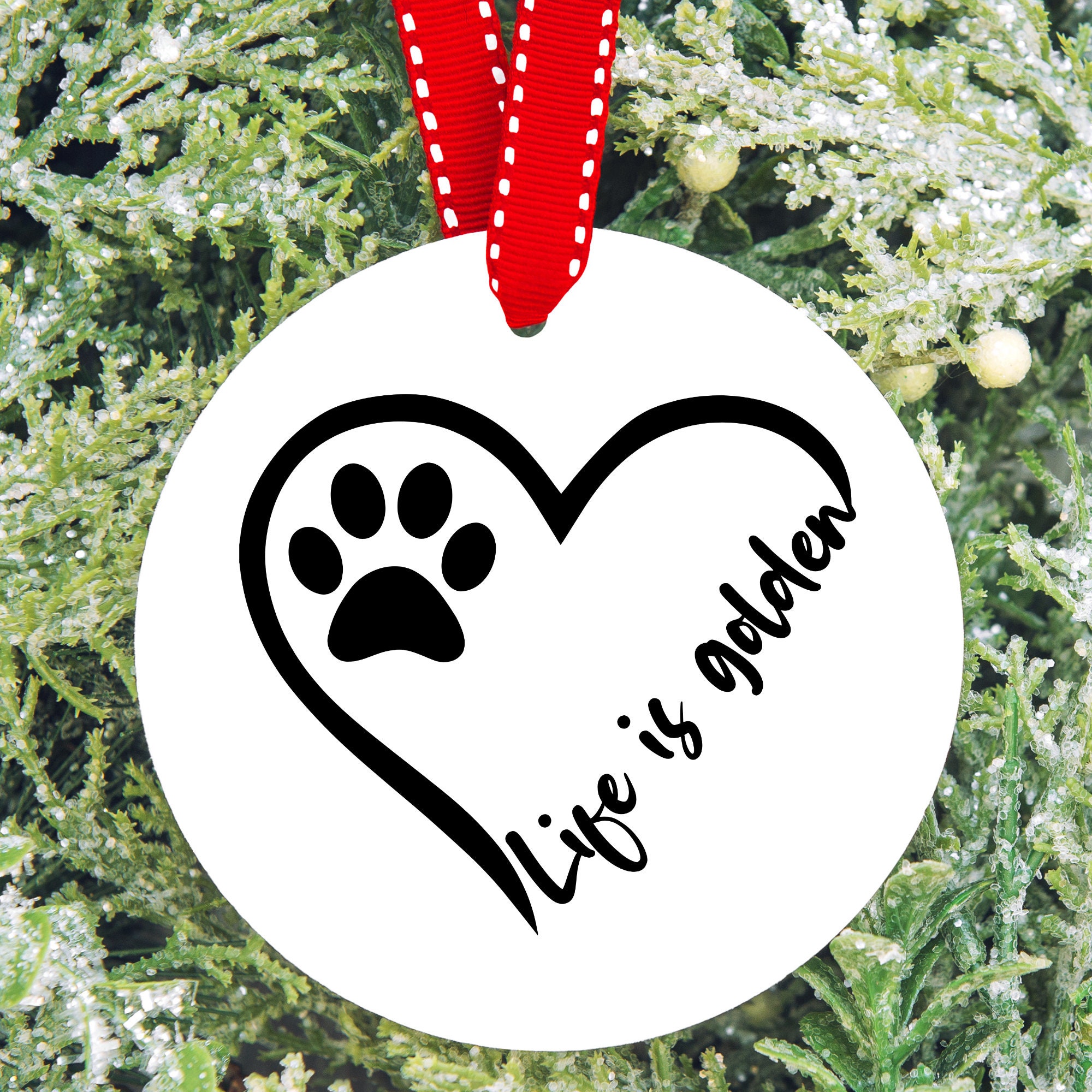 Life is Golden Svg, Golden Retreiver Svg, Golden Labrador Svg, Digital ...