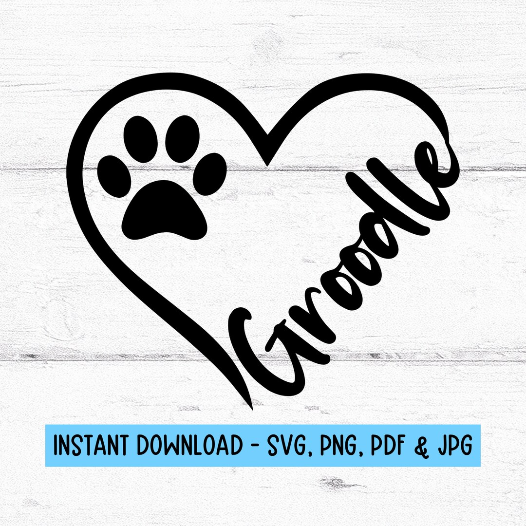 Groodle Svg, Groodle Mom Svg, Digital Files Svg, SVG Files, SVG Files ...