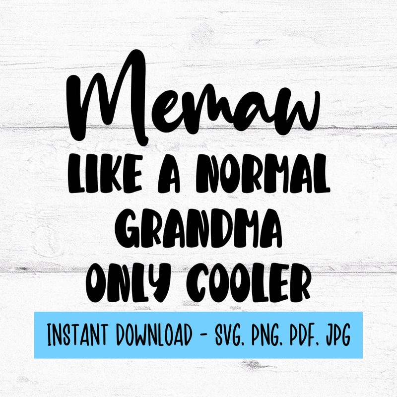 Memaw Svg - Etsy