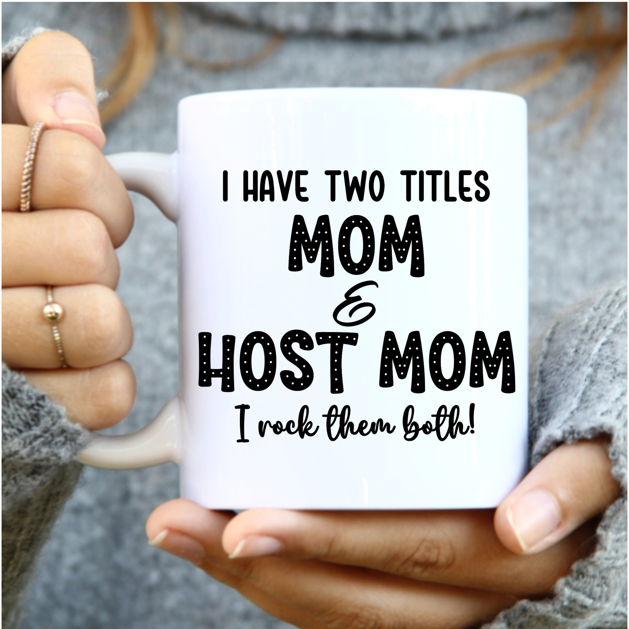 I Have Two Titles Mom and Host Mom SVG, Host Mom Svg, Digital Files Svg ...