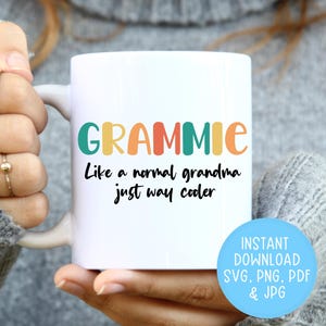 Grammie SVG, Grammie PNG, Grammie Grandma Gift, Grammie Design, Gift ...