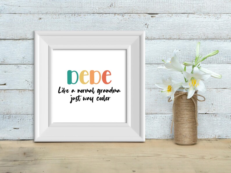 Dede SVG, Dede PNG, Dede Grandma Gifts, Dede Design, Gift for Dede ...