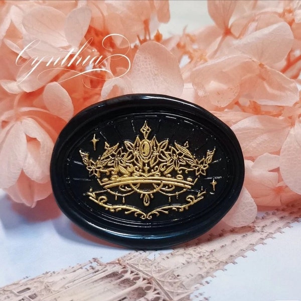 Crown Stamp - Etsy